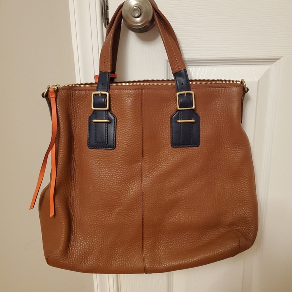 Coach | Bags | Coach Soft Legacy Pebbled Rory North South Leather ...